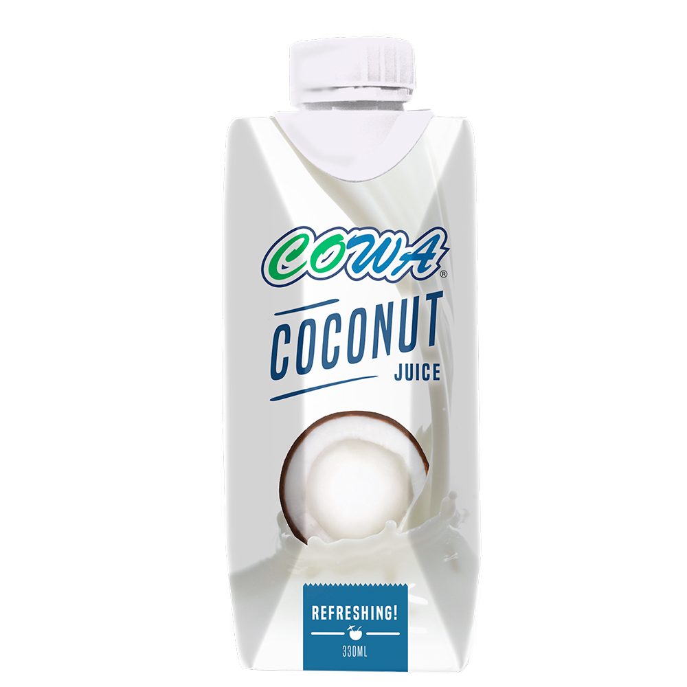 COWA Coconut Juice 330ml/COWA 椰子水 330毫升 - Red Coconut Group